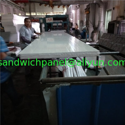 eps sandwich roof panel 1050-75-0.4mm RAL3005 steel sheet up and RAL9002 down