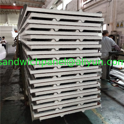 10kg EPS roof panel 1050-50-0.426mm sandstone steel sheet up and wood grain down