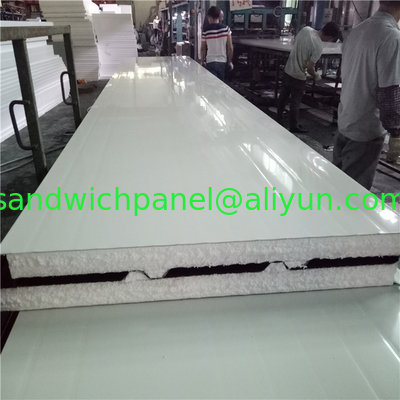 14kg 75mm eps sandwich roof panel with waterproof for prefabricated buildings