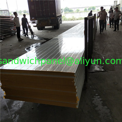 11800meters greywhite heat insulation rock wool sandwich wall boards 1150-50-0.376mm