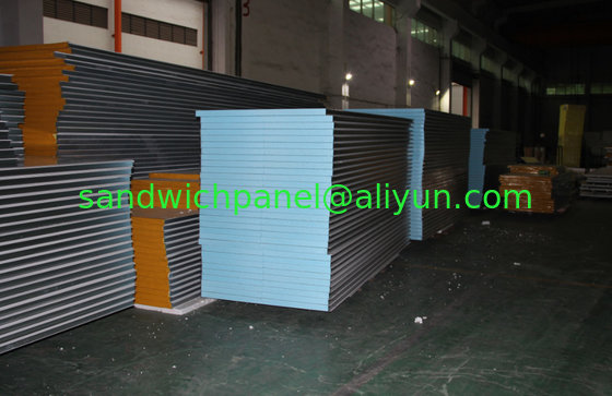 32kg waterproof XPS exterior sandwich wall panels 1150-75-0.426mm for warehouse