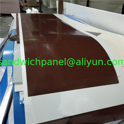 RAL3009 color roofing sheets with 0.426mm thickness for prefabricated building