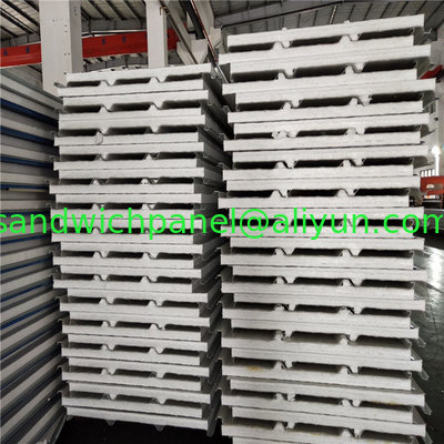 waterproof silver paper eps sandwich roof panel 840-30-0.426mm for warehouse