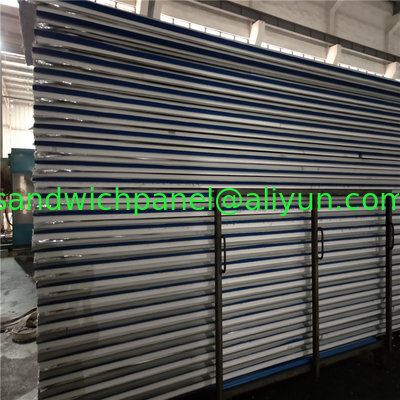 insulated 30mm sliver paper eps sandwich roof panel 840-30-0.426mm for warehouse