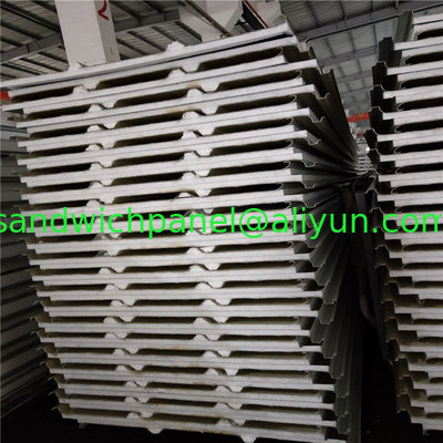 manufactured prefab home 30mm silver paper eps sandwich roof panels with 0.476mm for roof