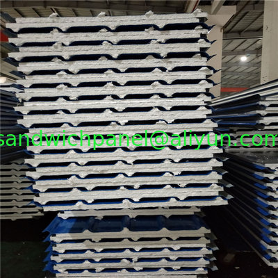 prefab home roof 30mm eps silver paper sandwich panel building materials