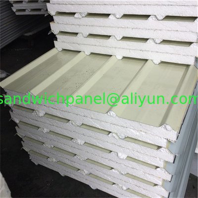 new arrival construction materials 840mm eps silver paper sandwich roof panel