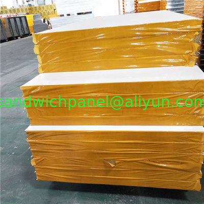 50mm grey white z-lock rock wool sandwich exterior wall panels with 0.426mm