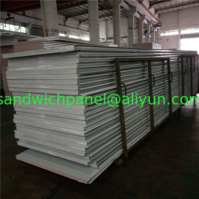 50mm good thermal insulation modified eps cold room sandwich wall panel