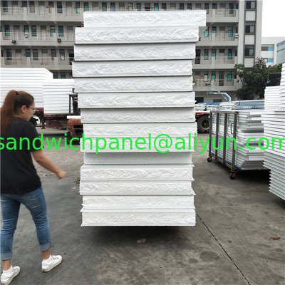 100mm eps sandwich wall panel 1150-100-0.426mm with 16kg for bunk house