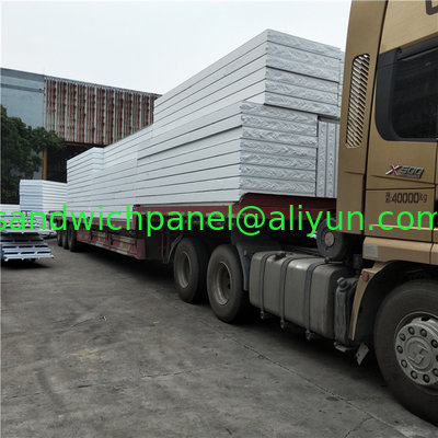 precast concrete 50mm eps sandwich fence panels 950-50-0.326mm
