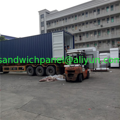 1050 type eps sandwich tiles  with waterproof used as prefabricated house