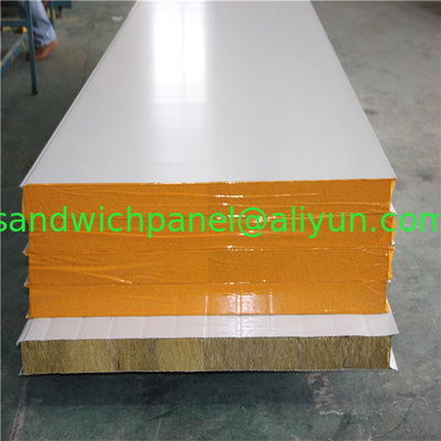 caravan wall cladding 1150 type 50mm rock wool sandwich container house panels
