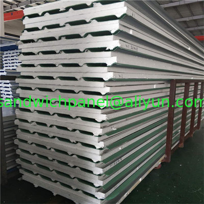 waterproof 840mm silver paper 30mm eps sandwich roof panel for tiny house