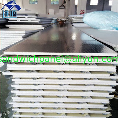 green styrofoam block silver paper roof panel 840-30-0.426mm for construction