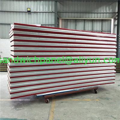 3.61 meters 50mm rock wool sandwich roof panel with 0.426mm steel sheet for ready house