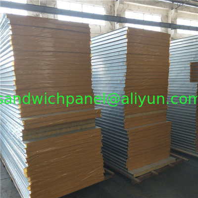 50mm prefab houses rock wool sandwich panel prefabricated building materials with fireproof
