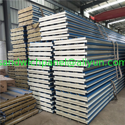 50mm polyurethane foam cold room PU sandwich roof panel with good thermal insulation