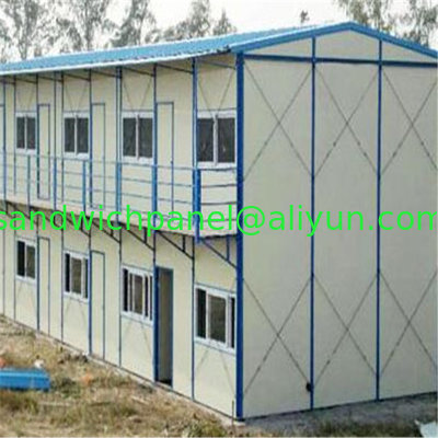 light steel structure K type sandwich panel prefabricated house for construction buildings