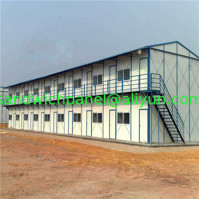 lightweight steel structure K type prefabricated house with 8 grade earthquake resistance