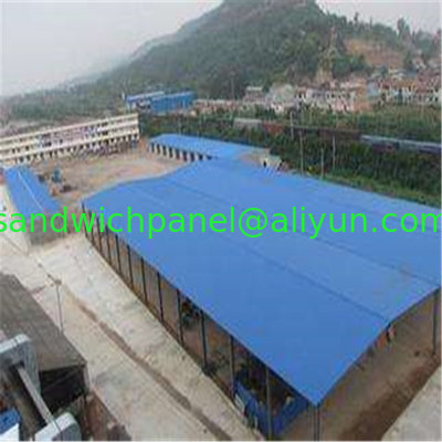 prefabricated light weight steel frame eps sandwich panel house for warehouse