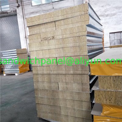 150mm rock wool sandwich panel 1150-150-0.426mm for kiln laimboard