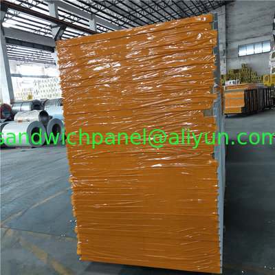 strong energy saving 125mm rock wool sandwich panel with protective film