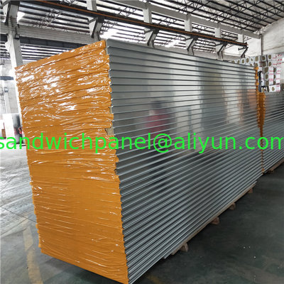 strong energy saving 125mm rock wool sandwich panel with protective film