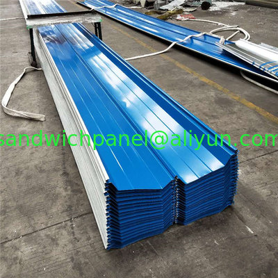 easy assemble 760mm roof sheets with 0.426mm thickness used for fast buildings