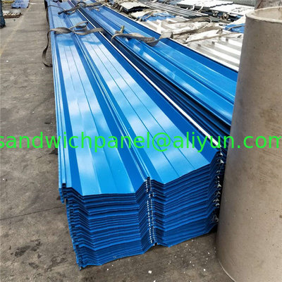 easy assemble 760mm roof sheets with 0.426mm thickness used for fast buildings