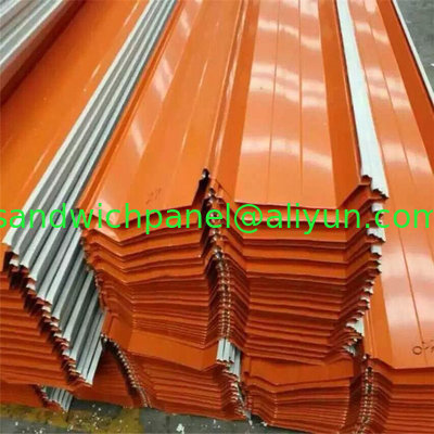 easy assemble 760mm roof sheets with 0.426mm thickness used for fast buildings