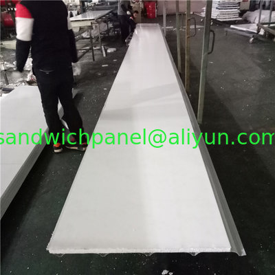 12kg eps sandwich PVC roof panel with 30mm polystyrene foam for warehouse