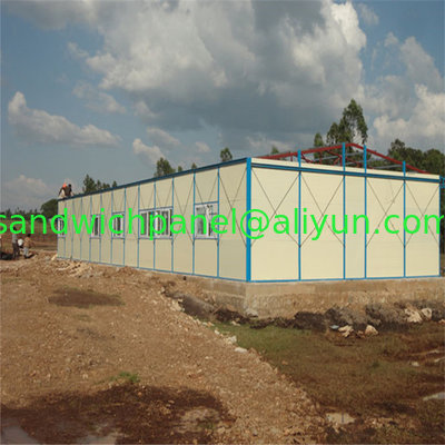 light steel eps sandwich panel prefabricated house fast assemble for workers camp