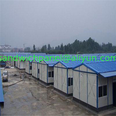 waterproof eps sandwich panel K type prefabricated house for worker camp
