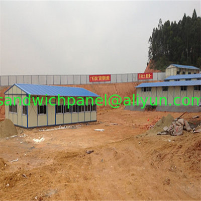 easy assemble heat proof eps sandwich panel  K=1.82m prefabricated house for warehouse