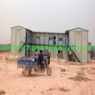 2 floors easy assemble and disassemble prefabricated house for workers