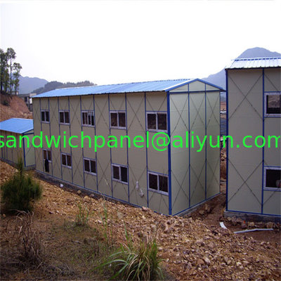 ready make K prefabricated house with 50mm eps sandwich panel for workers dormitory
