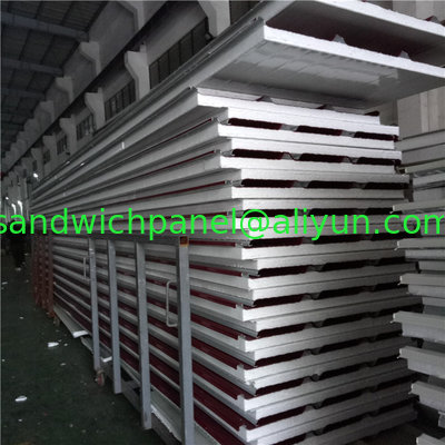 1050-50-426mm eps sandwich roof panel with 12kg for fast assembly buildings