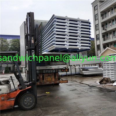 30mm PVC eps sandwich roof panel with 12kg density for fast prefabricated buildings