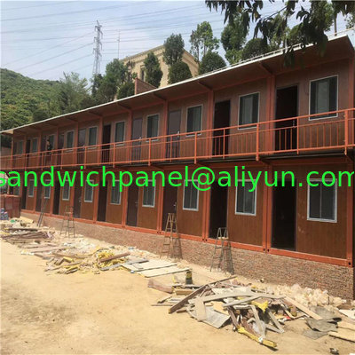 fast assembly 20ft container house with bathroom and kitchen for worker camp