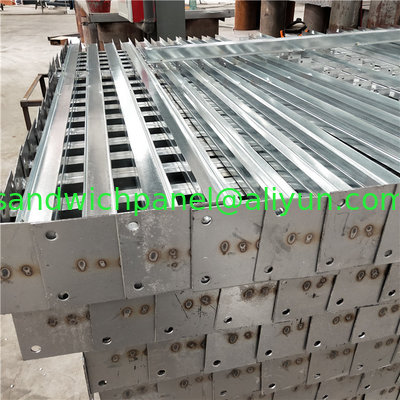 windproof iron fence with column 100*100*1.5mm for Traffic construction