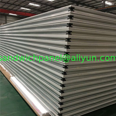 fireproof 22kg /m2 handmade mgo sandwich panel with 50mm used for clean room