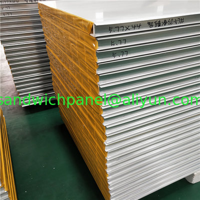 50mm hollow core mgo sandwich panel with protective film used for wall panel