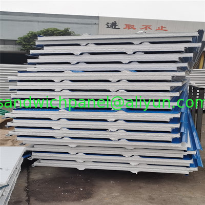 light weight 1050 -50-326mm eps sandwich roof panel for K  type prefabricated house
