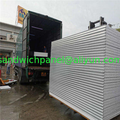 Tensile Strength 200 KPa EPS Sandwich Panel Production Line For 20 Container