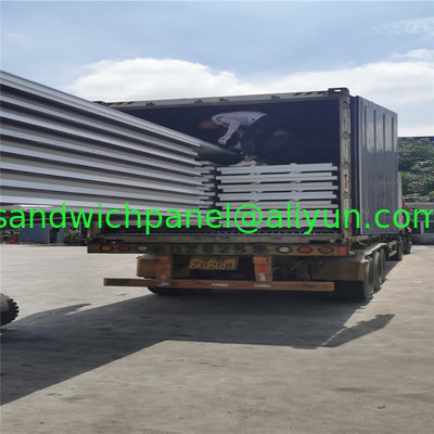 light weight 75mm polystyrene foam sandwich roof panels for for prefabricated house
