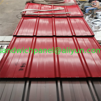 15 years wine red 0.476mm thickness of steel sheet for poultry farm