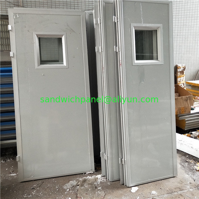 12kg polystyrene foam sandwich panel doors are widely used for prefabricated house