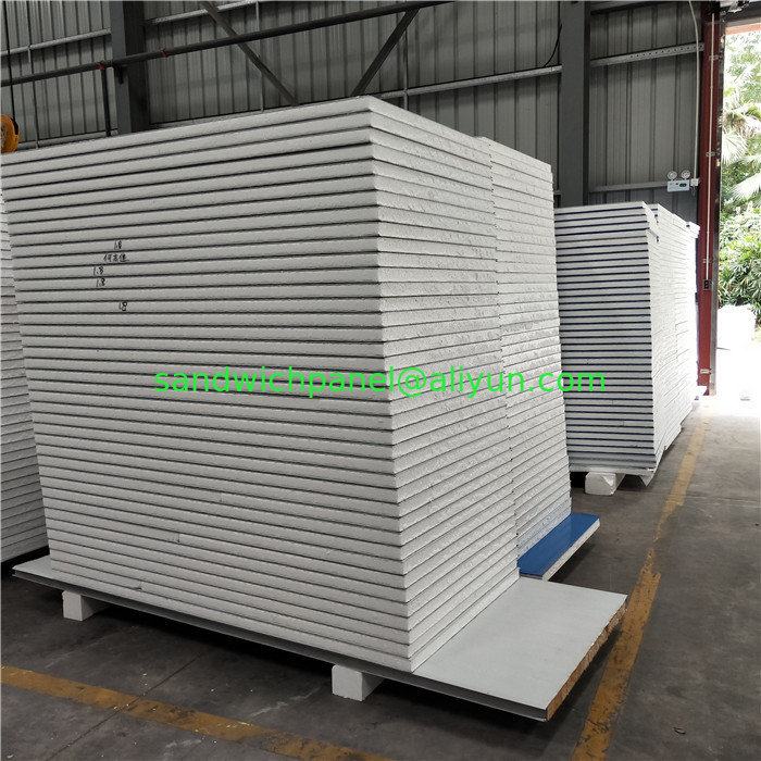 2017 new design 1150mm embossing eps sandwich wall panel for container house