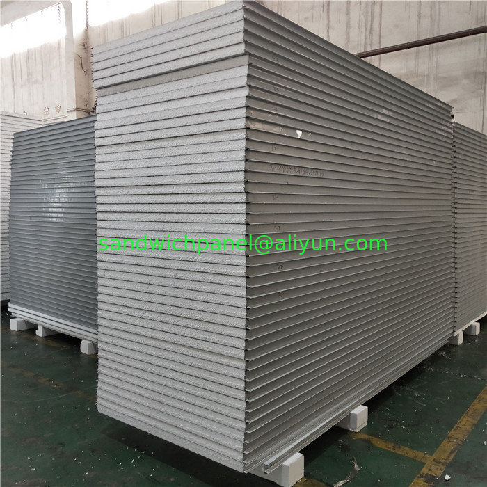 waterproof eps sandwich panel house building materials 1150-50-0.426mm with steel strip